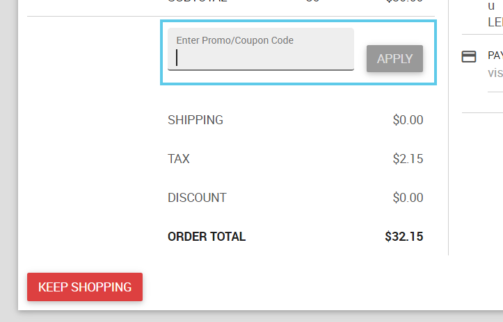 Requiring a Coupon Code to Apply Coupons – Help Center